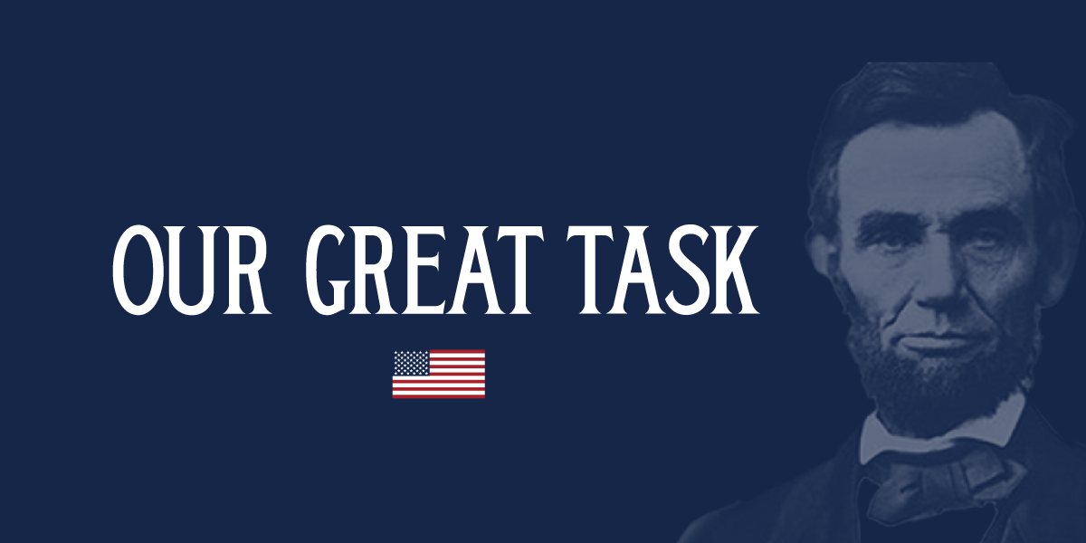 Our Great Task | A Political Action Committee Led by Liz Cheney
